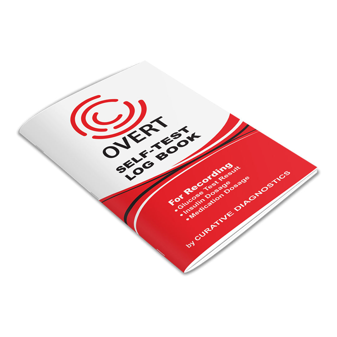 Overt Diabetic Log Book - Logbook for recording glucose reading and me ...