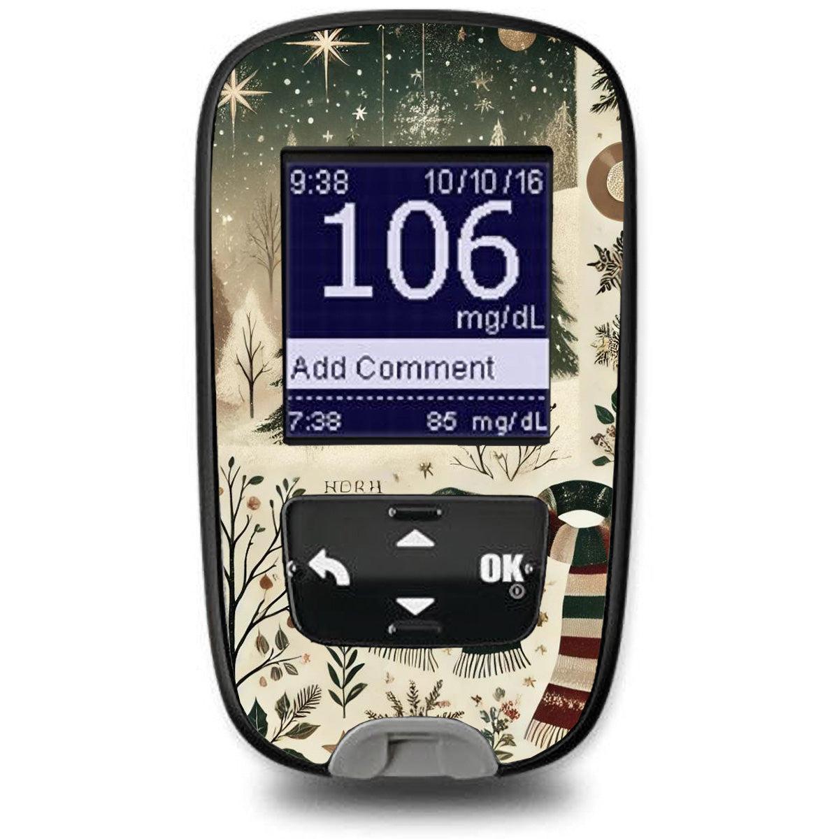 Cottagecore Christmas Sticker for the Accu-Chek Guide Glucometer – The ...