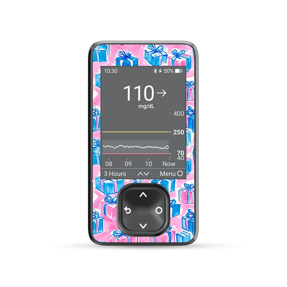 Presents Sticker for the DEXCOM G7 and Stelo Transmitter by Pump Peelz ...