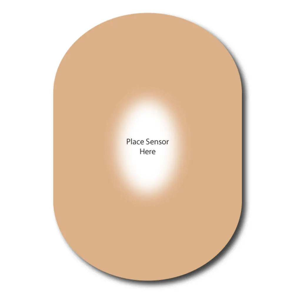 Beige Skin Tone Underlay Patch for Sensitive Skin - Dexcom G6 by ...
