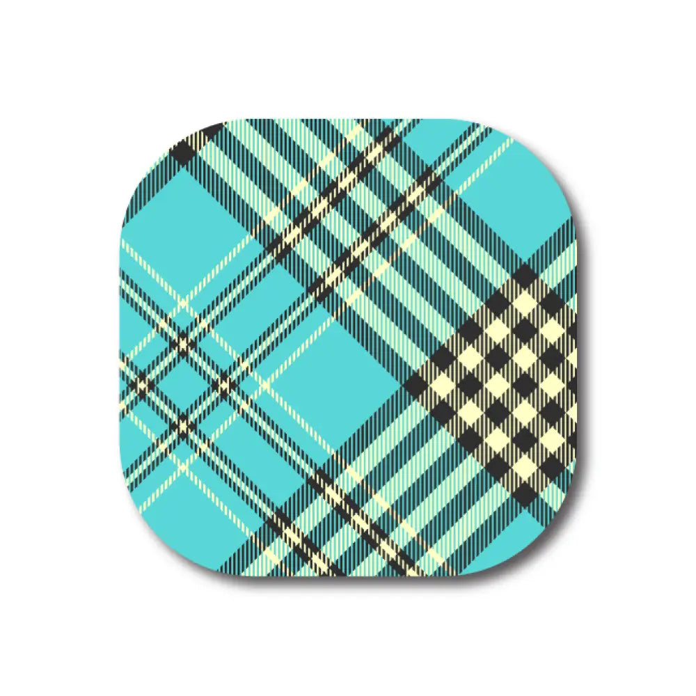 Blue Plaid Pattern - Dexcom G7 and Stelo Cover-up by Stick2Hope – The ...