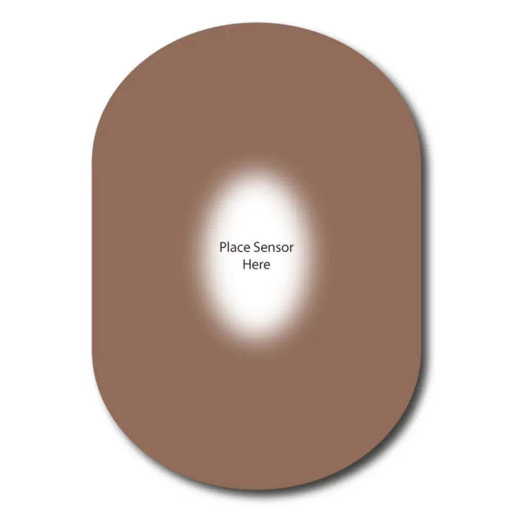 Espresso Skin Tone Underlay Patch for Sensitive Skin - Dexcom G6 by ...