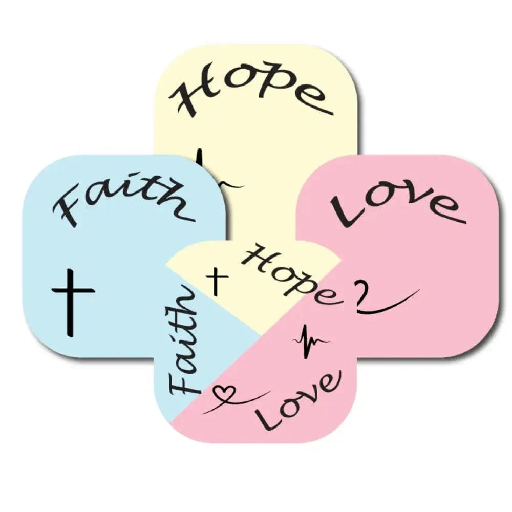 Faith - Hope - Love Variety Pack - Dexcom G7 and Stelo Cover-up by ...