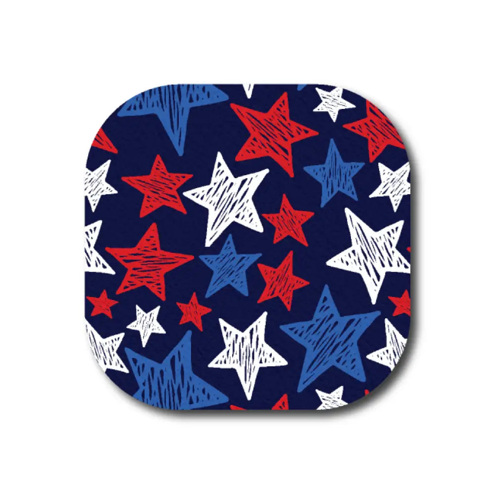 Freedom Stars - Dexcom G7 and Stelo Cover-up by Stick2Hope – The ...