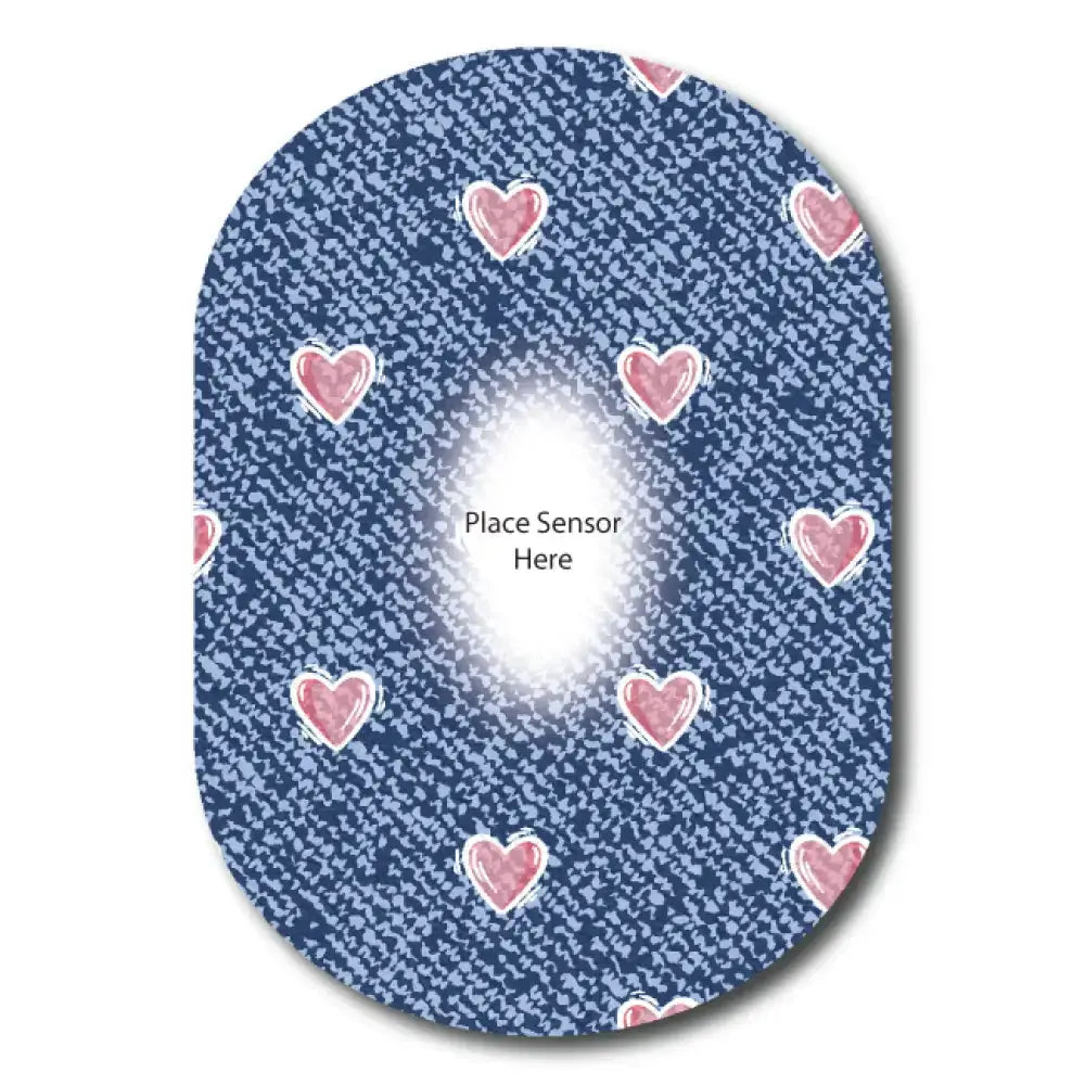 Love the Denim Underlay Patch for Sensitive Skin - Dexcom G6 by Stick2 ...