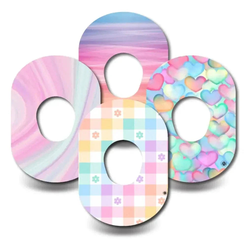 Pastel Pattern Variety Pack - Dexcom G7 and Stelo by Stick2Hope – The ...