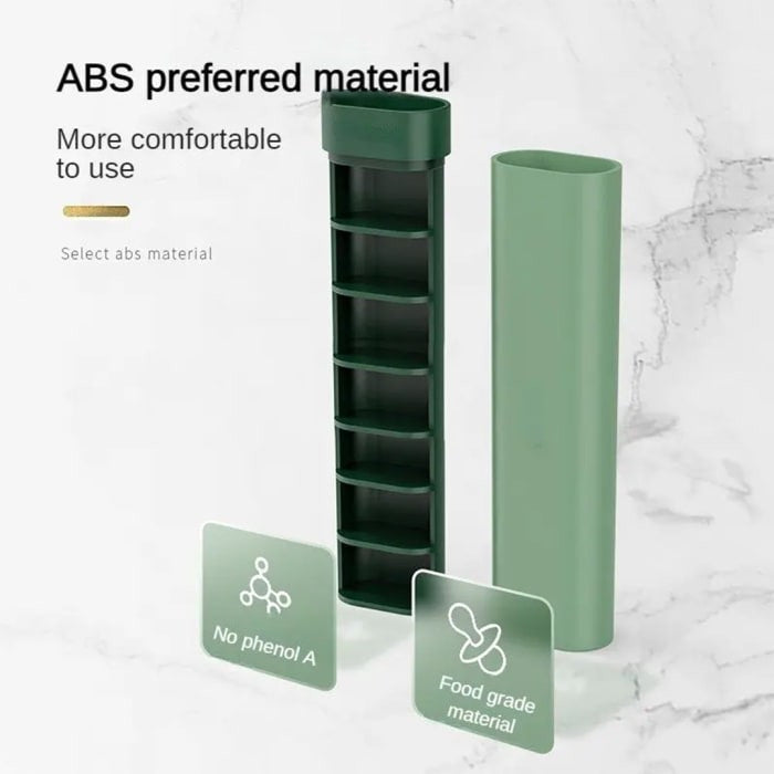 Overt Weekly Pill organizer, practical case design in sage green by Cu ...