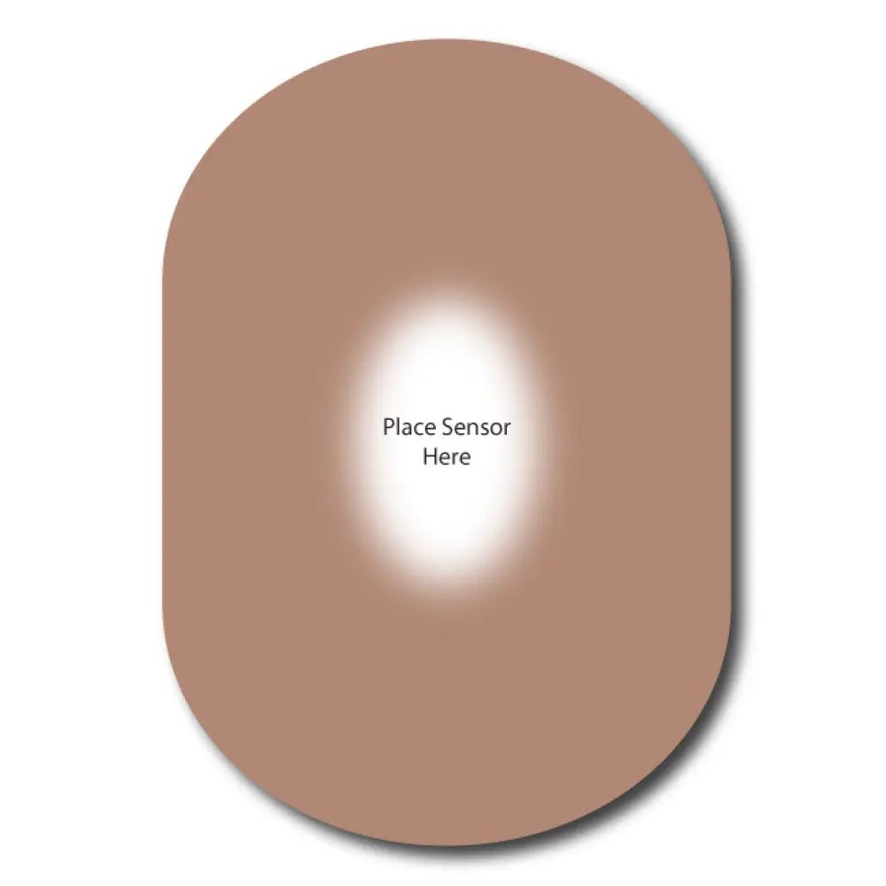 Sienna Skin Tone Underlay Patch for Sensitive Skin - Dexcom G6 by Stic ...