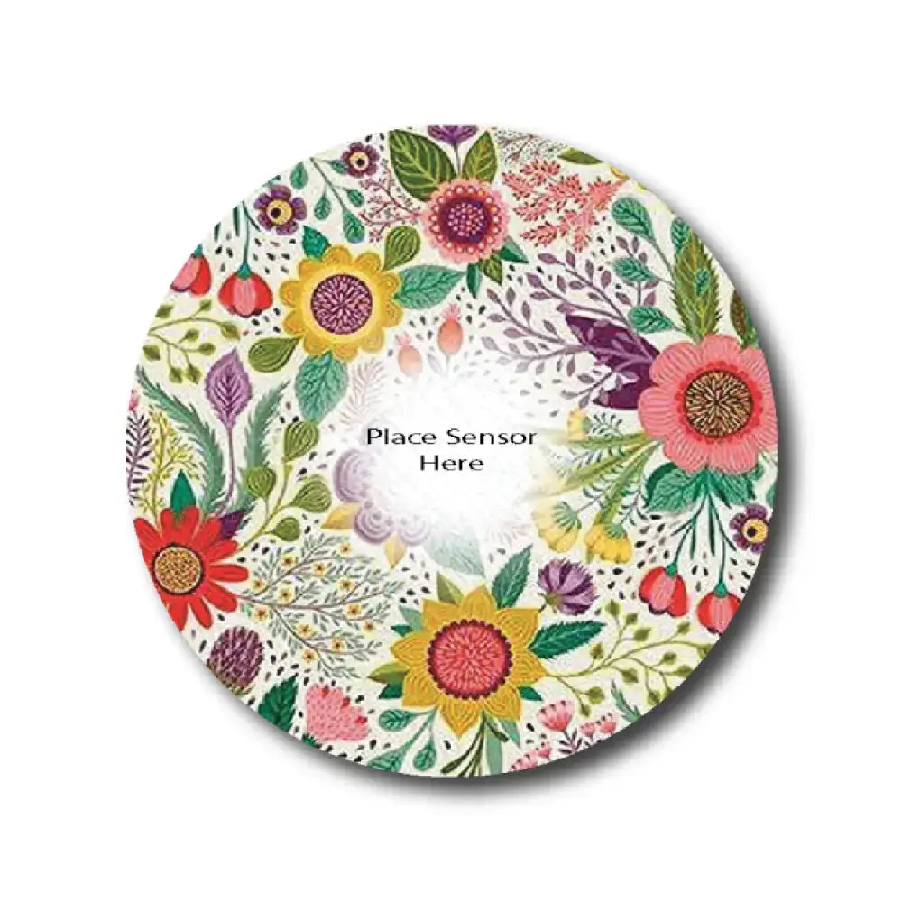 Summer Blossom Underlay Patch for Sensitive Skin - Dexcom G7 and Stelo ...