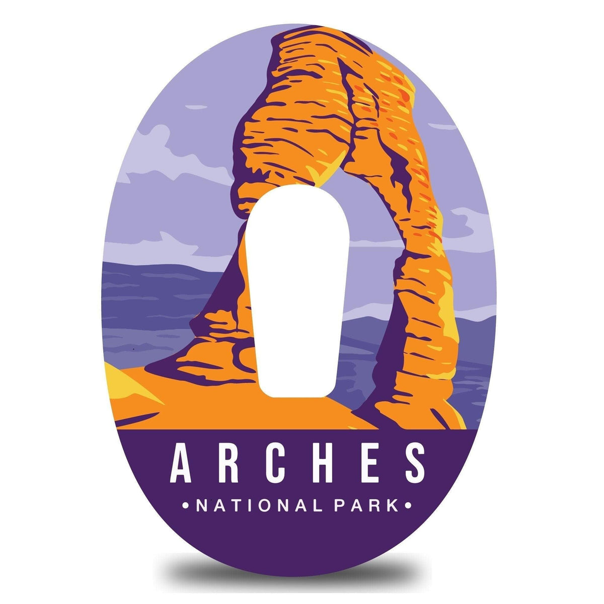 Arches National Park Dexcom G6 Tape by Buddy Patches – The Useless Pancreas