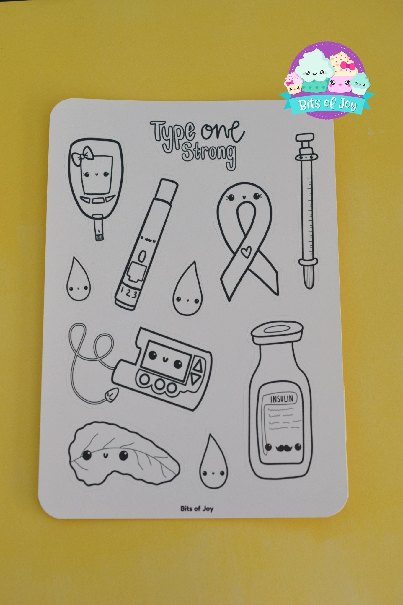 diabetes coloring sheets