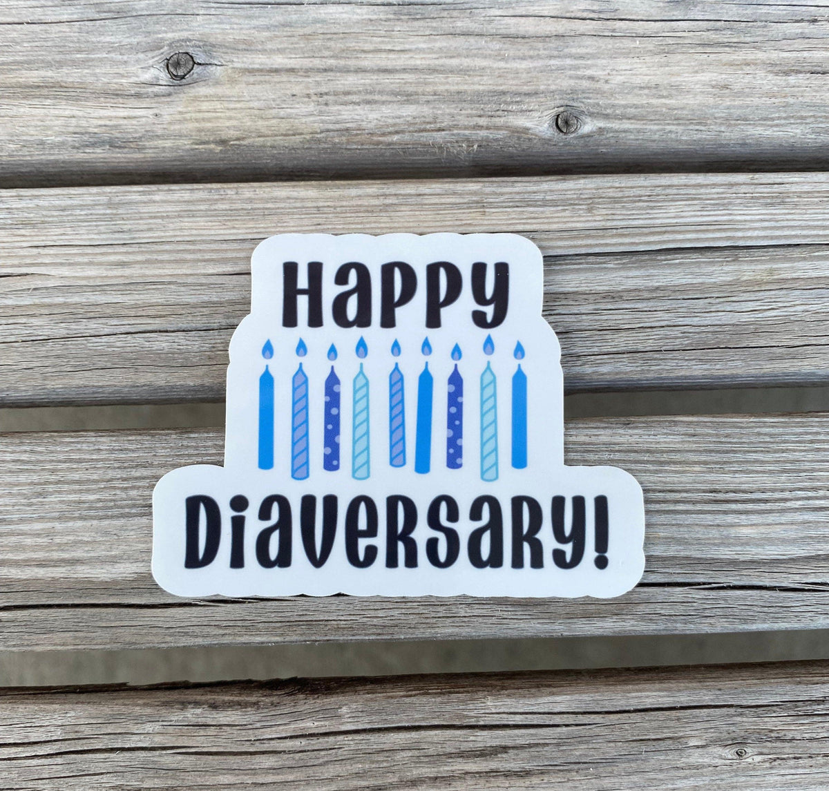 Type 1 Diabetes Diaversary Sticker Pack. Happy Diaversary Sticker Pack ...