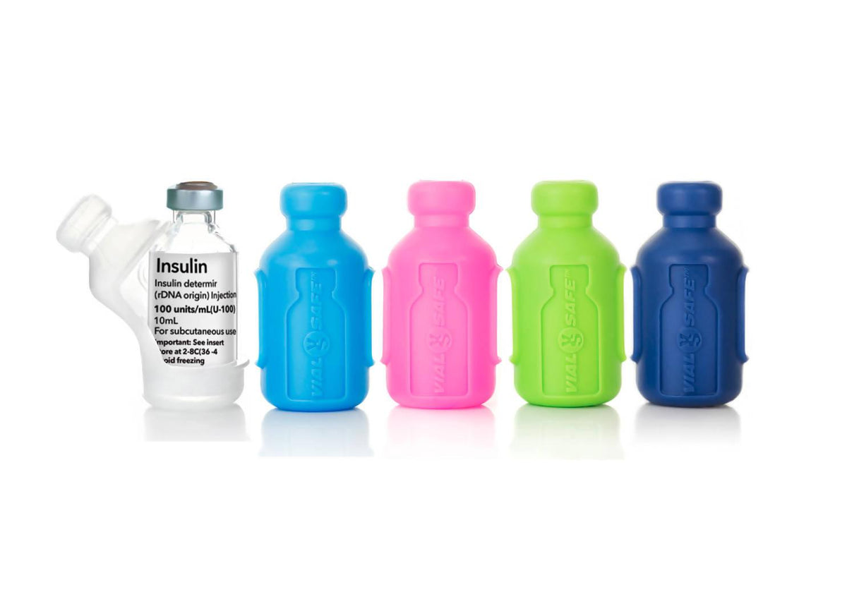 VIAL SAFE Insulin Bottle Protector Case for Diabetes (Short Size ...